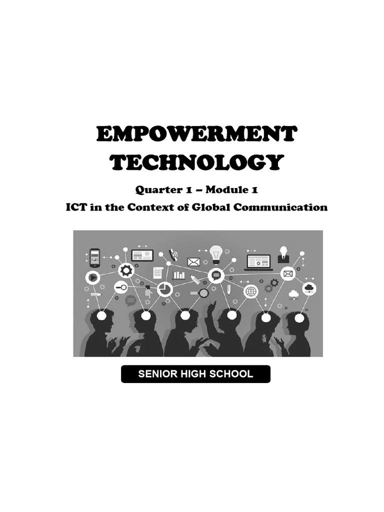 ETech-Module1-Qtr1 | PDF | Malware | World Wide Web