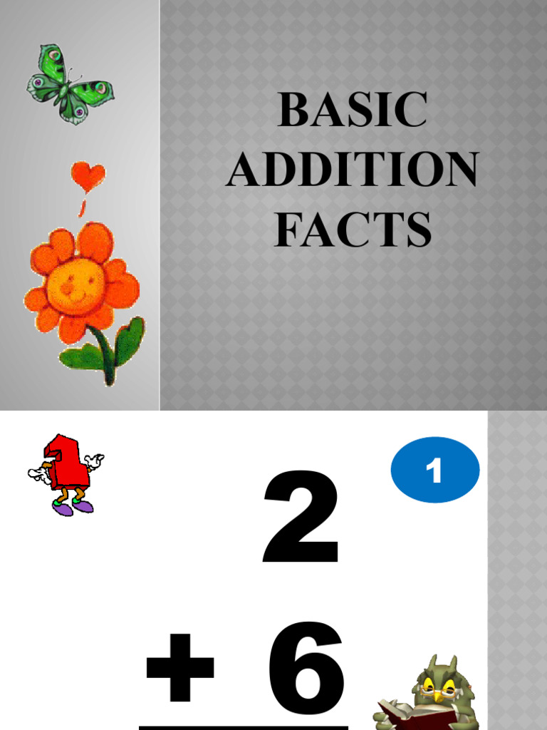 BASIC ADDITION FACTS | PDF