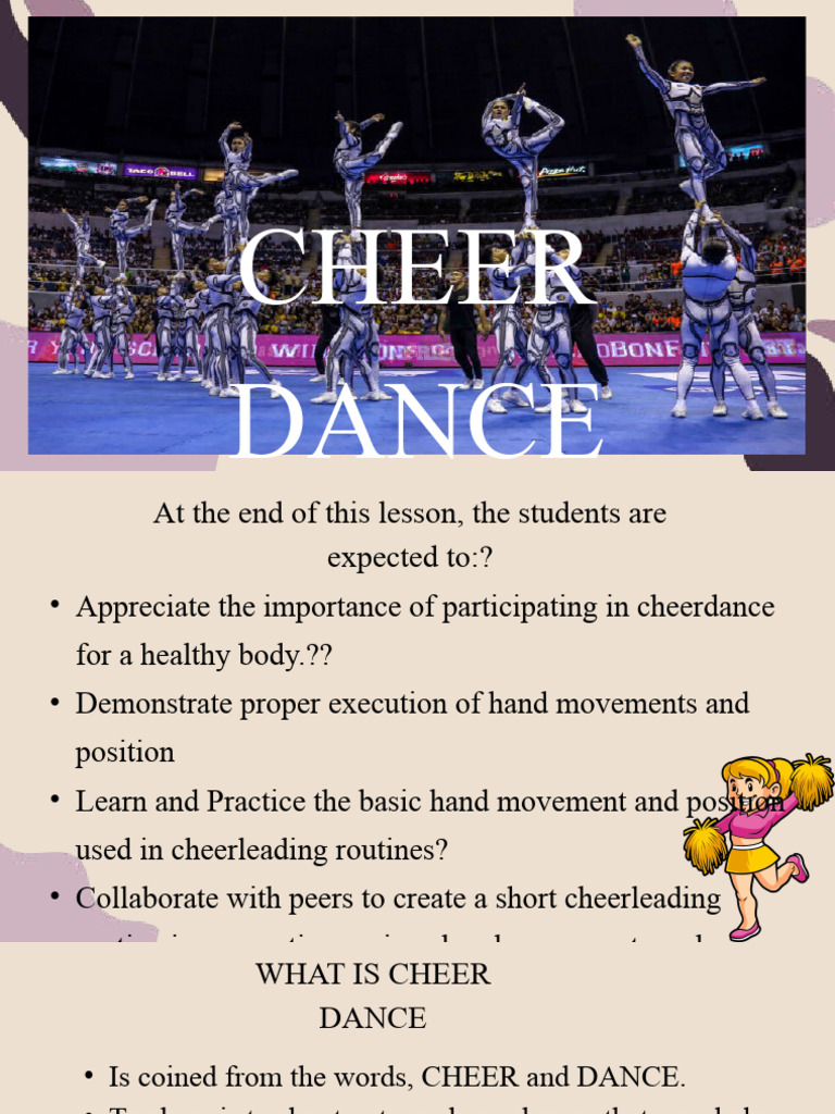 Module 5 Cheer Dance | PDF | Cheerleading | Dances