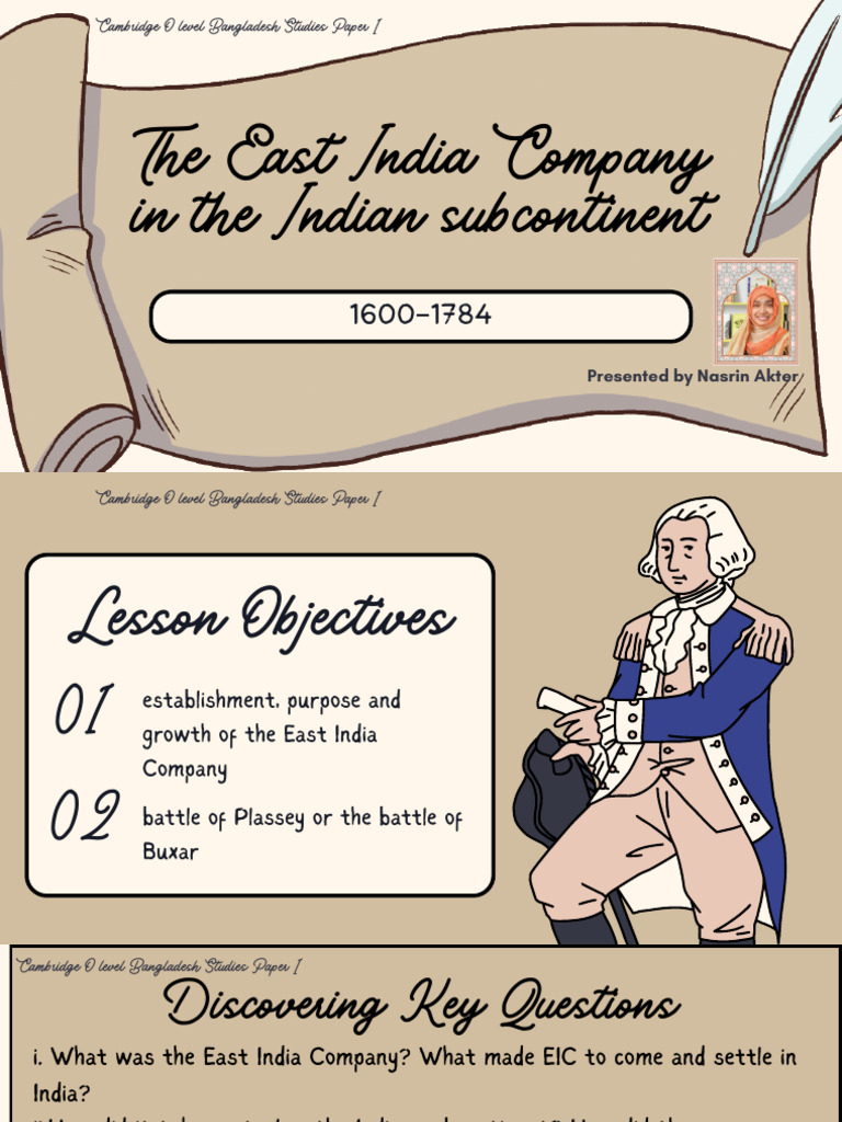The Growth and Impact of The East India Company On The Indian ...