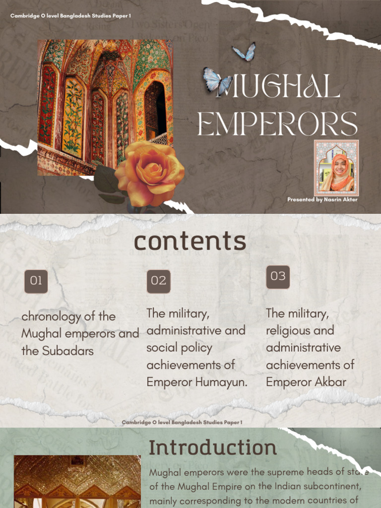 Mughal Emperors - Humayun, Akbar | PDF | Mughal Empire | Emperor