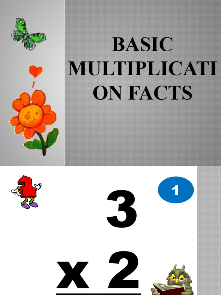 Basic Multiplication Facts | PDF