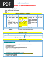 Sesión de Aprendizaje Escuchamos Un Cuento | PDF | Aprendizaje | Evaluación
