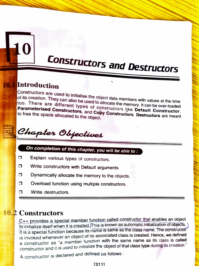 Constructors | PDF