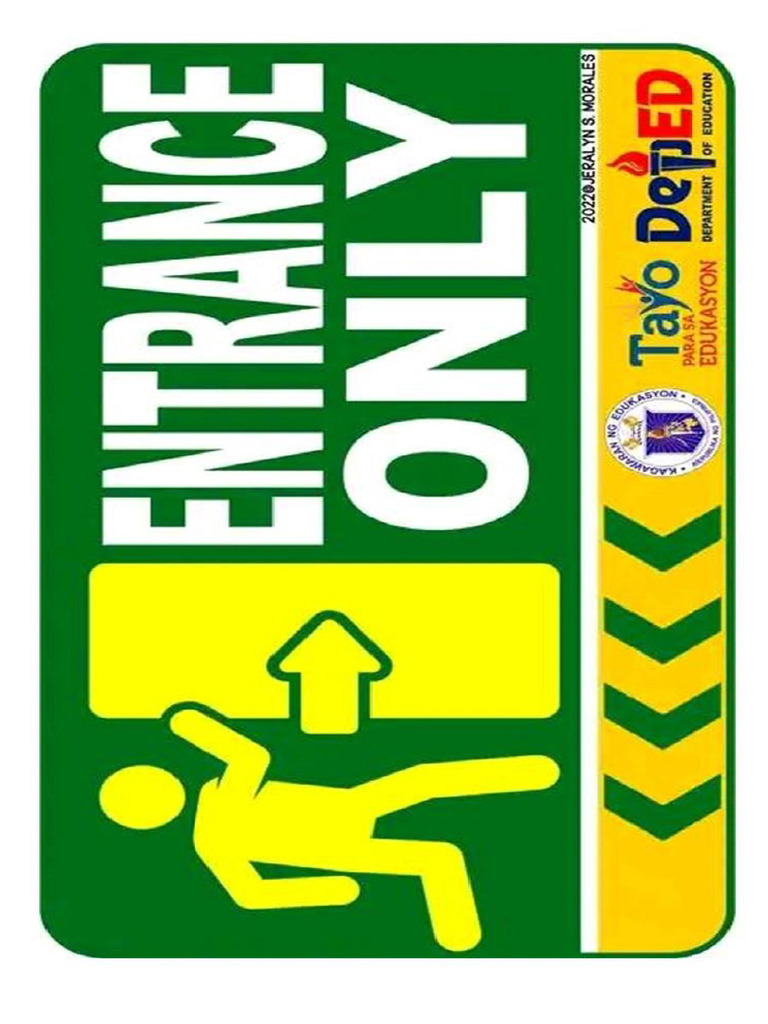 Entrance Exit Green | PDF