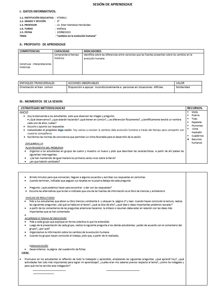 sesion 5 | PDF | Aprendizaje | Modificación de comportamiento