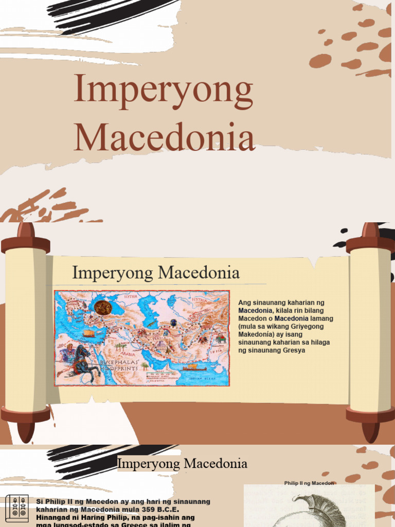 Imperyong-Macedonia-Araling Panlipunan 8 | PDF
