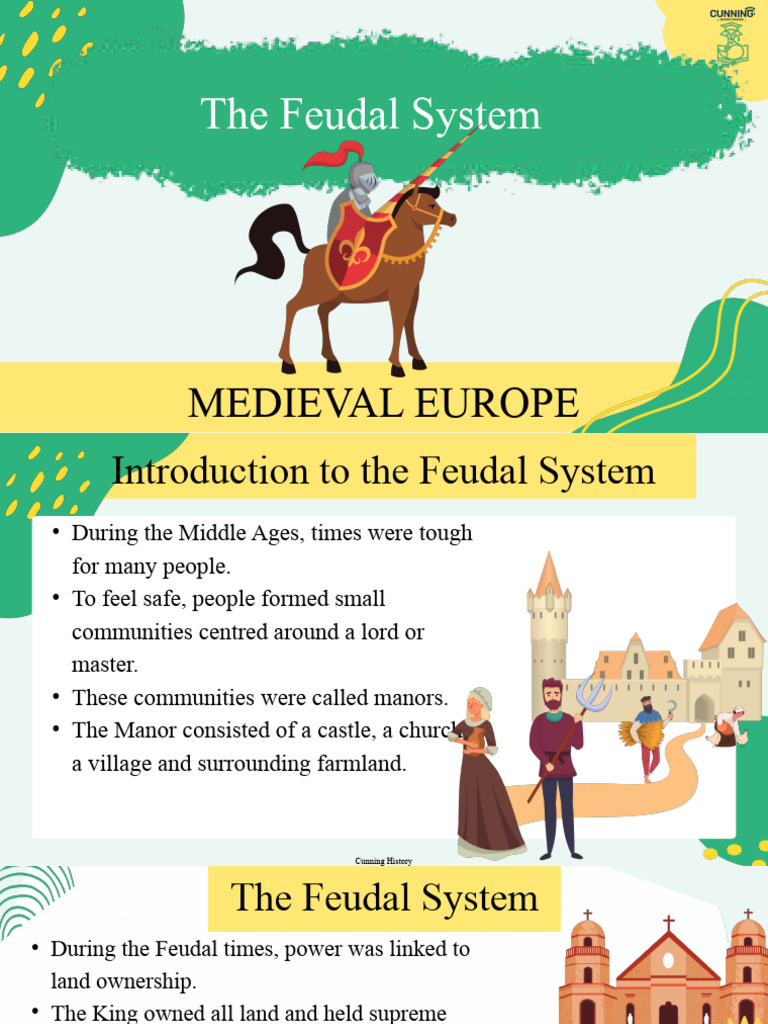 The Feudal System Presentation | PDF | Feudalism | Peasant
