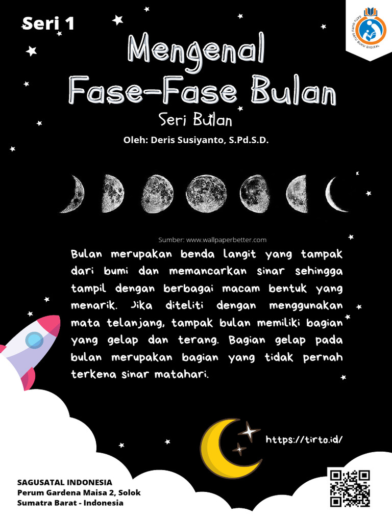Fase-Fase Bulan untuk Pelajar | PDF | Sains & Matematika