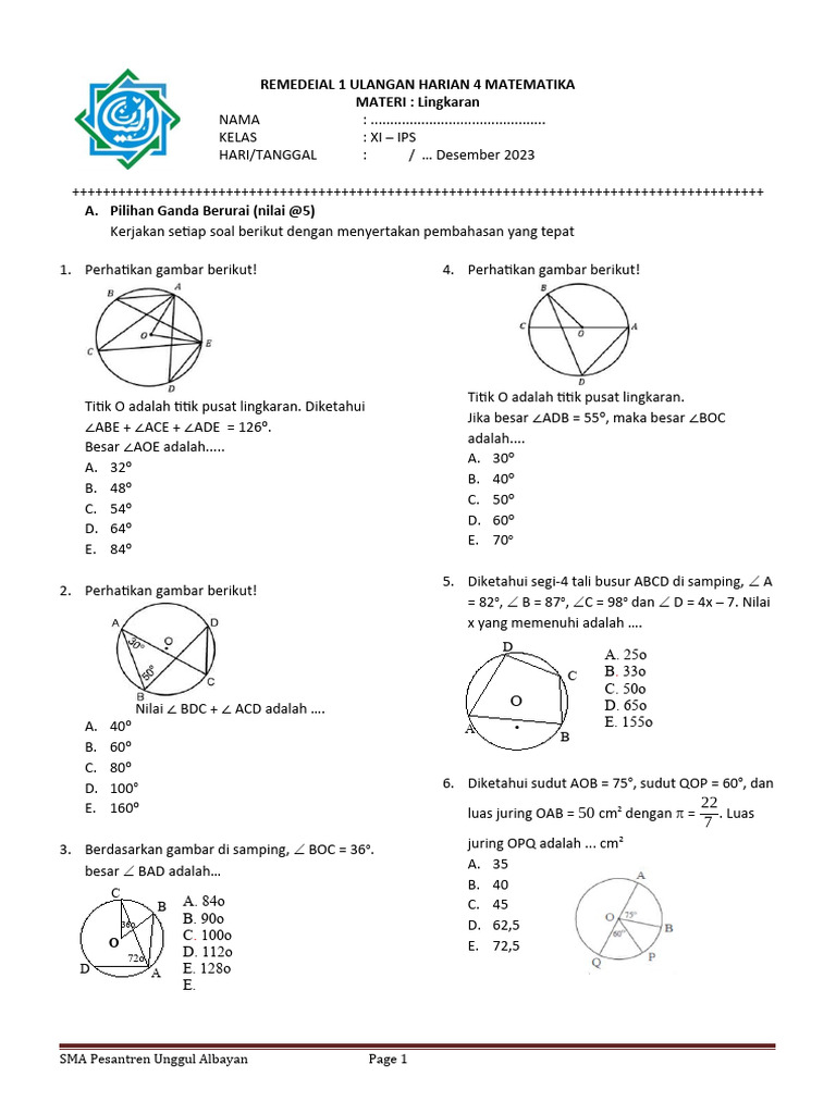UH Lingkaran IPS | PDF