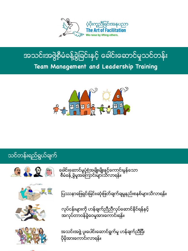 Leadership and Team Management Burmese Version | PDF