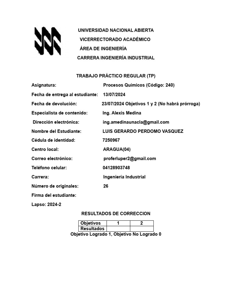 240-TP''Obj 1,2-2024-2-7250967 | PDF | Suspensión (Química ...