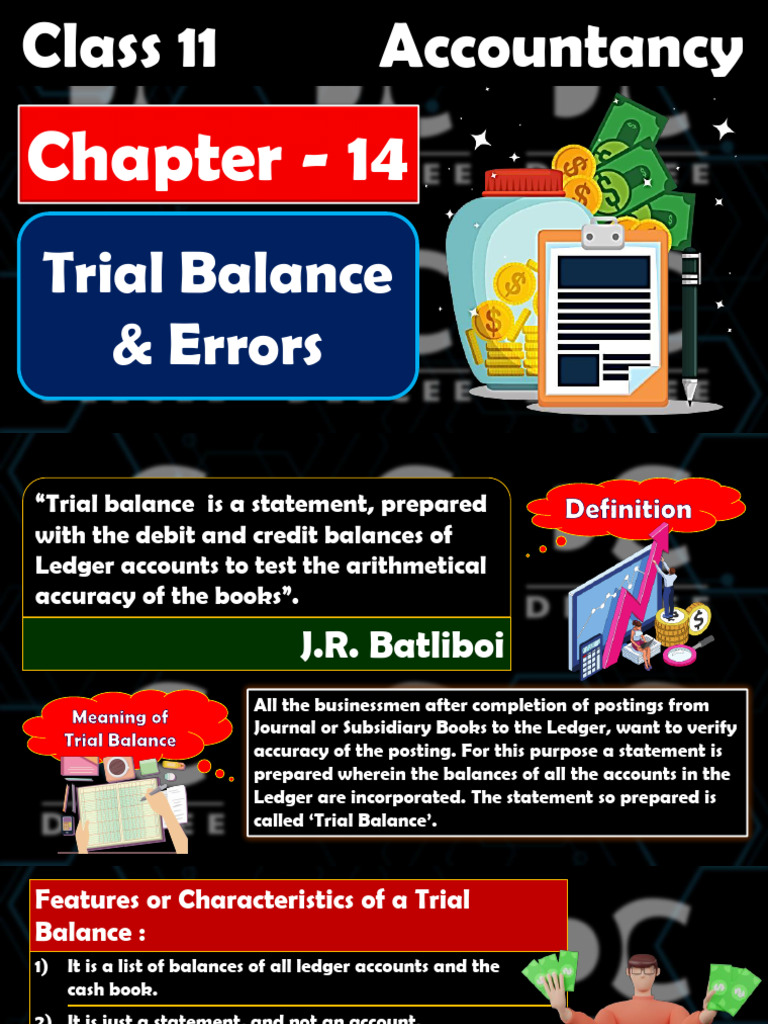 Understanding Trial Balance in Accounting | PDF | Debits And Credits ...