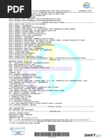 Mt103 Swift Codes | PDF | Payments | Credit