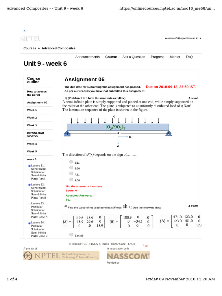 Noc18 Me58 Assignment7 | PDF | Materials Science | Physics