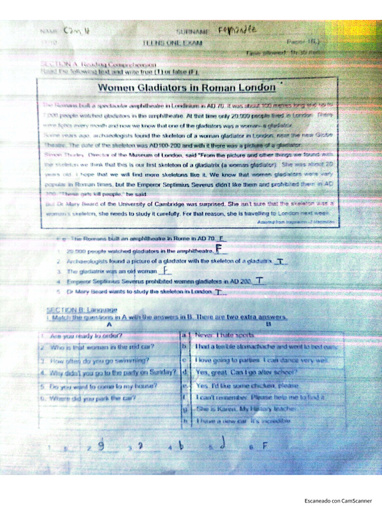 Examen | PDF