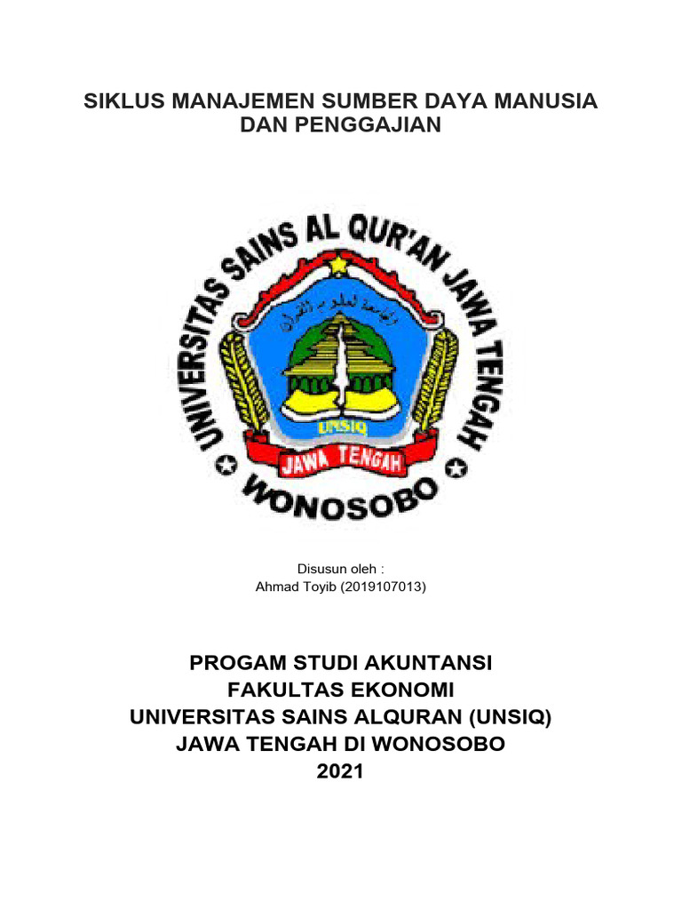 Sia Kel 8 Ahmad Toyib | PDF