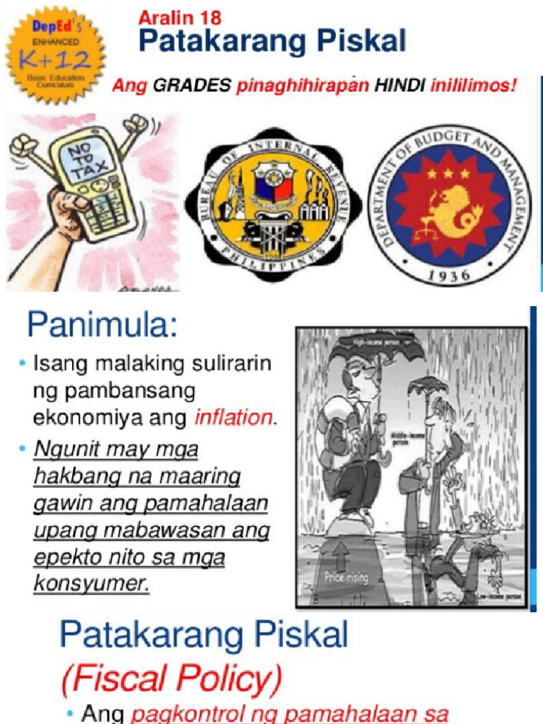 10 - Patakarang Piskal | PDF