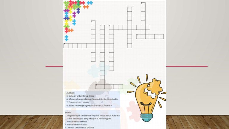 Tts Materi Letak Dan Luas Benua Asia Dan Benua Lainnya | PDF