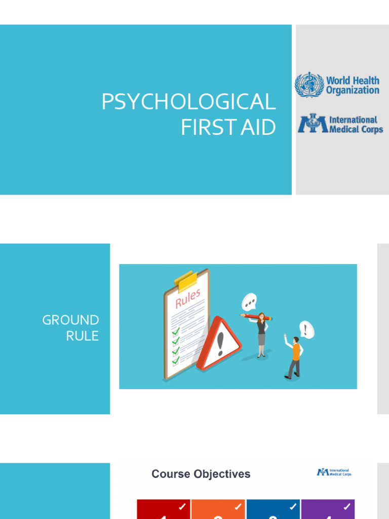 Psych - First - Aid - PPT - Day1 | PDF | Psychology | Anxiety