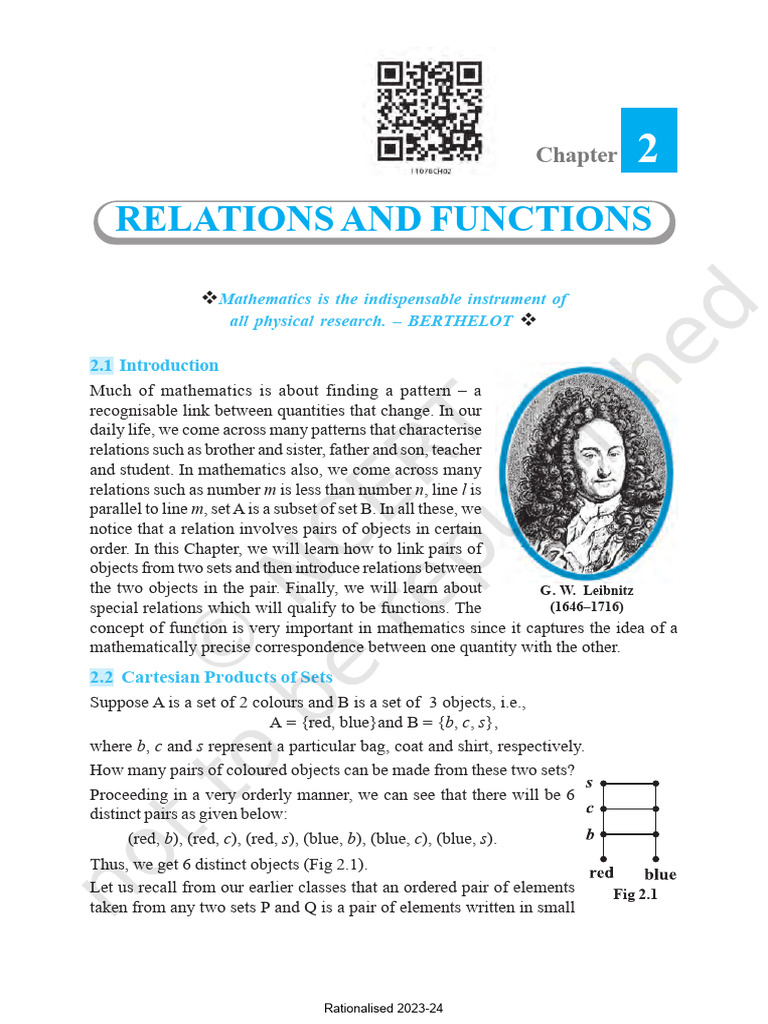 Relations and functions-1-2 | PDF | Set (Mathematics) | Function (Mathematics)