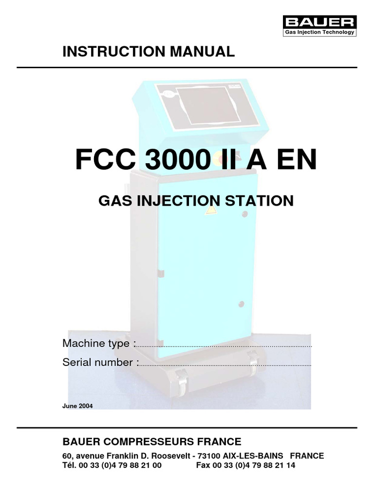 BAUER FCC 3000 II | PDF | Local Area Network | Computer Network