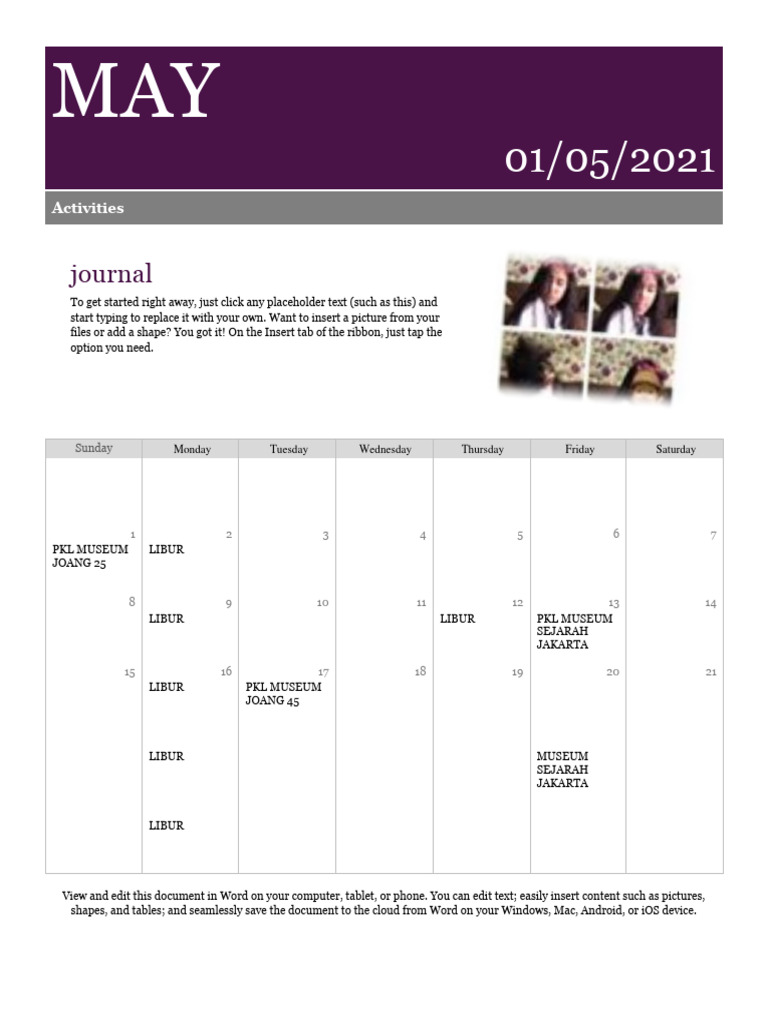 May Journal | PDF