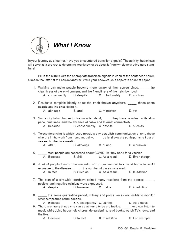 Transition Signals Activity | PDF