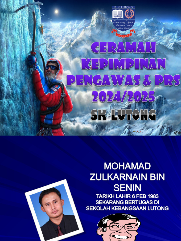 Ceramah Kepimpinan Pengawas Dan PRS | PDF