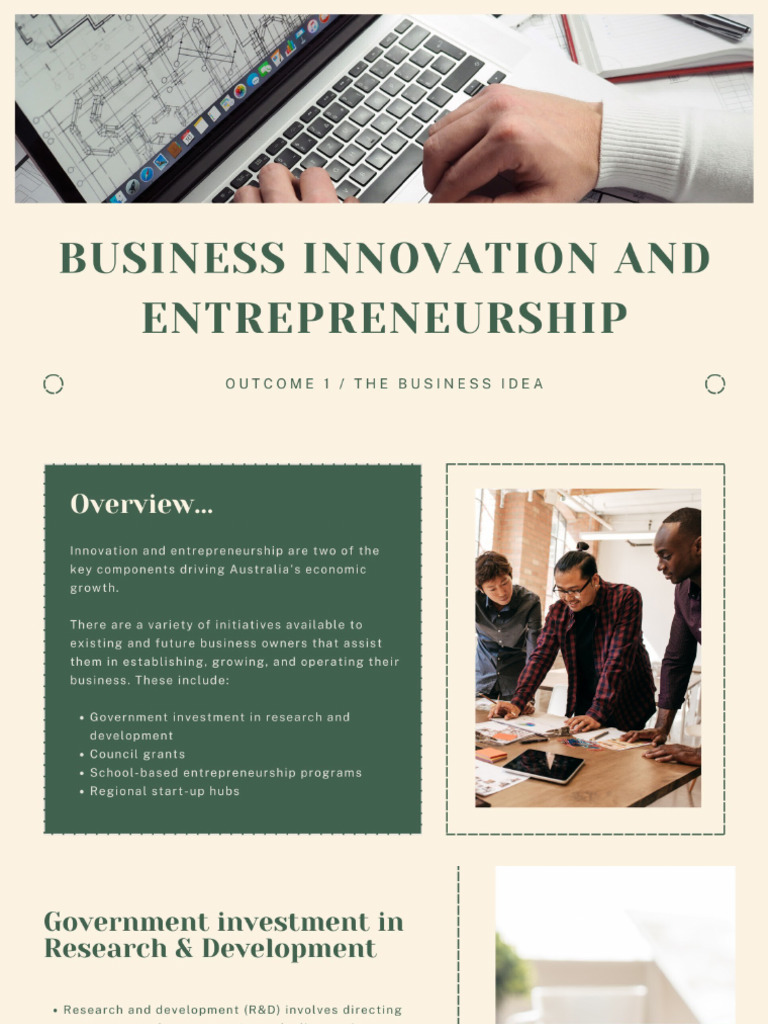 1I. Business Innovation and Entrepreneurship | PDF