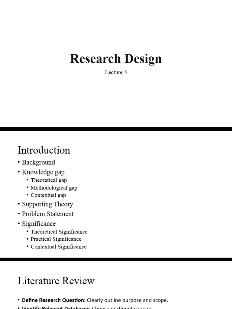 Lecture 5 (Week 3) Research Method | PDF | Methodology | Qualitative Research
