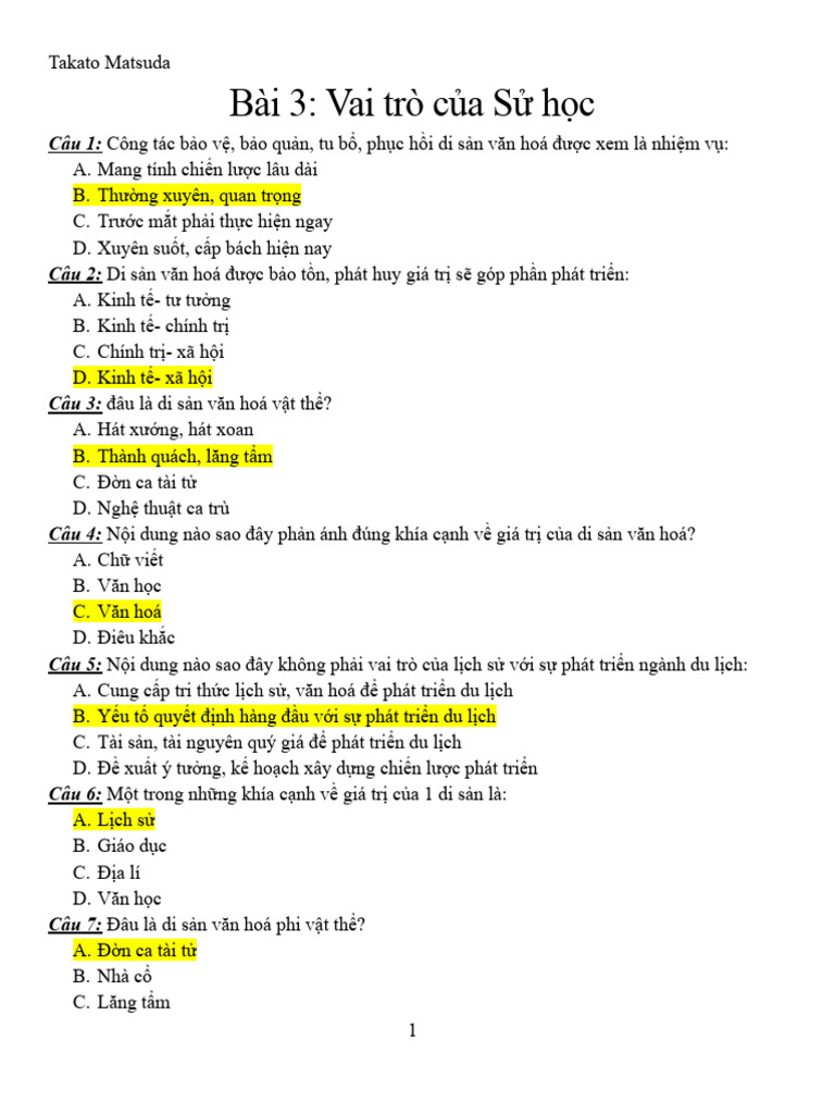 Trắc nghiệm Vietschool | PDF