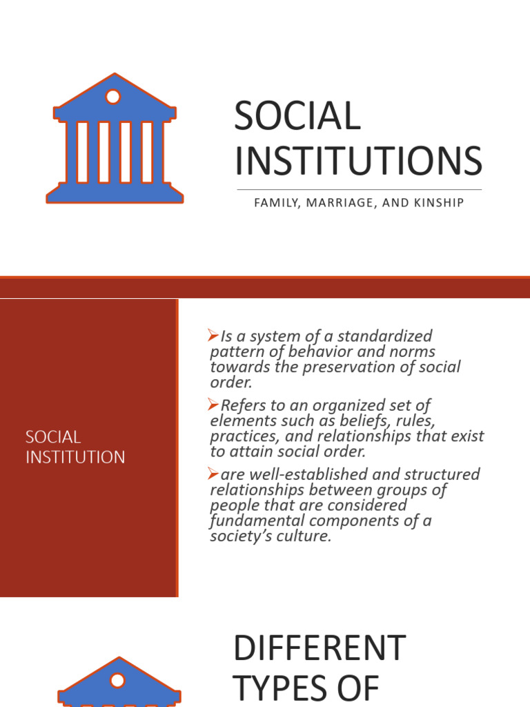 7 - UCSP Social Institution FAMILY KINSHIP MARRIAGE - 084432 | PDF ...
