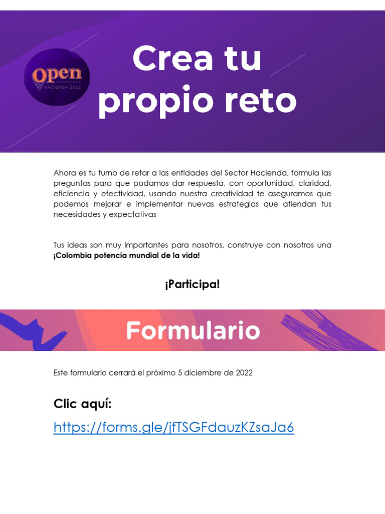 Crea Tu Propio Reto | PDF