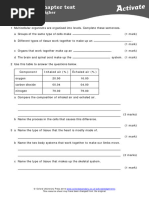 Oxford KS3 Science Activate 1 Students Book Answers | PDF | Seed | Flowers