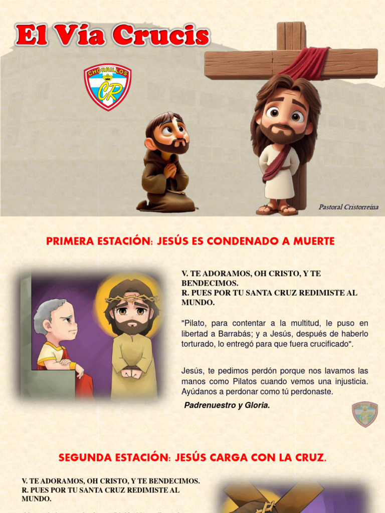 Vía Crucis | PDF | La resurrección de Jesús | orador del Señor