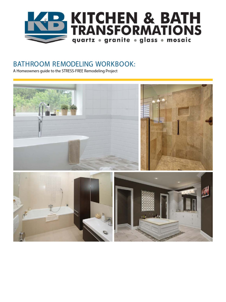 KBT Bathroom Starter Guide | PDF | Bathroom | Renovation