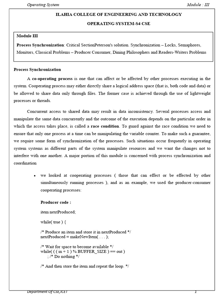 4_mod3 | PDF | Process (Computing) | Software Engineering