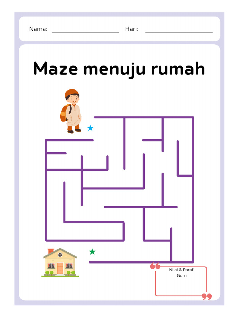 Maze Rumah | PDF