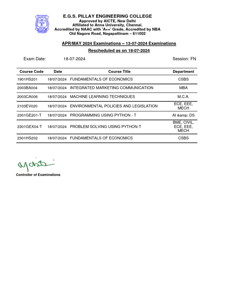 Rescheduled Exam 13.07.2024 | PDF | Engineering | Electronic Engineering