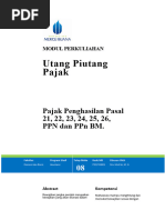 PPh Pasal 25: Panduan dan Penyesuaian | PDF