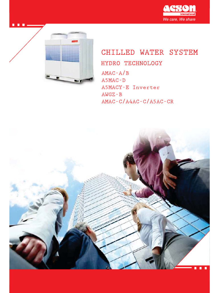 Acson Air-Cooled Modular Chiller Guide | PDF | Power Inverter | Air ...