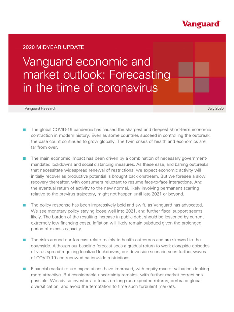 Vanguard 2020 Midyear Update Full Report | PDF | Pandemic | Influenza