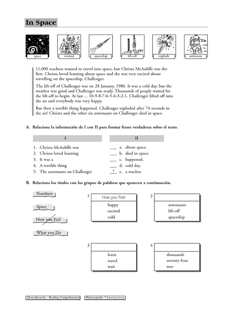 Read - 22.in Space | PDF | Space Shuttle Challenger | Space Shuttle ...