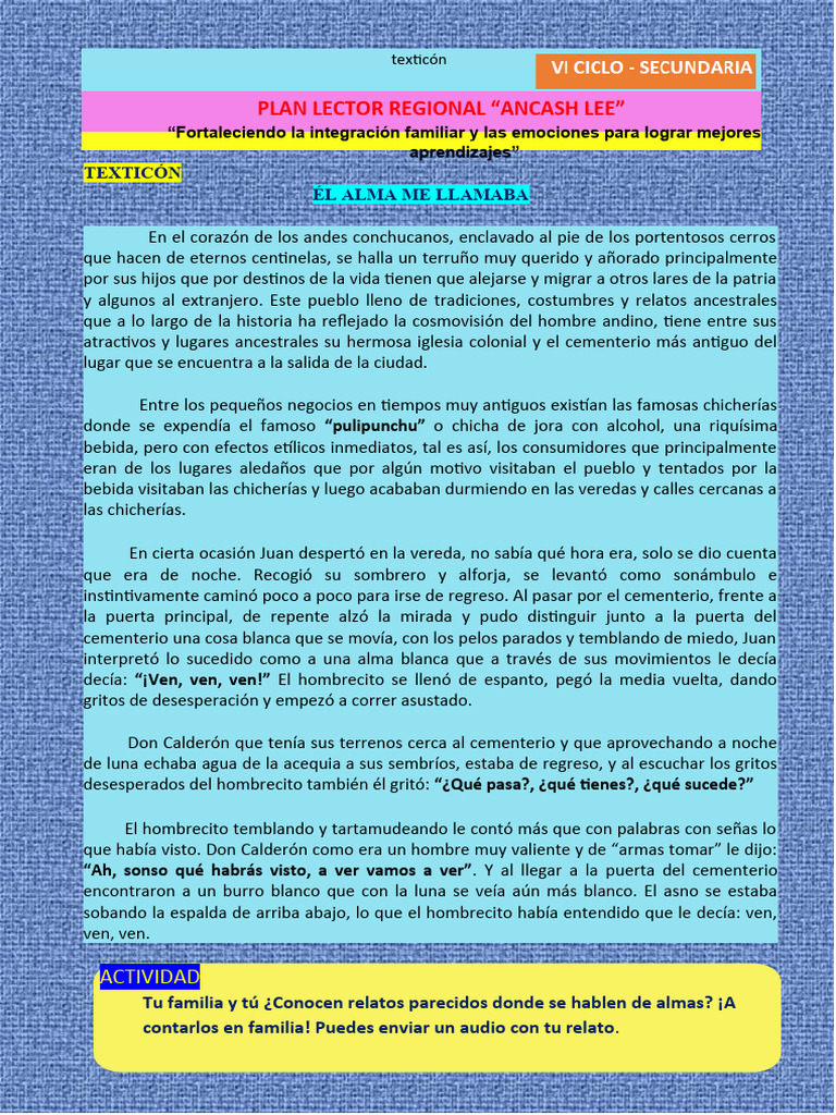 Texticón 12 VI Ciclo | PDF