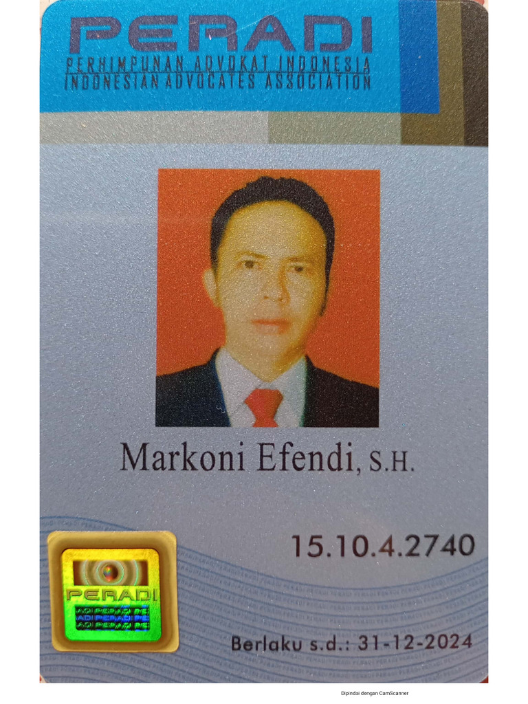 Ktpa Peradi Rba | PDF