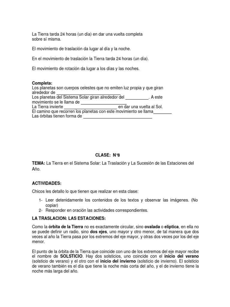Act 8 Geociencia | PDF | Temporada de primavera) | Invierno
