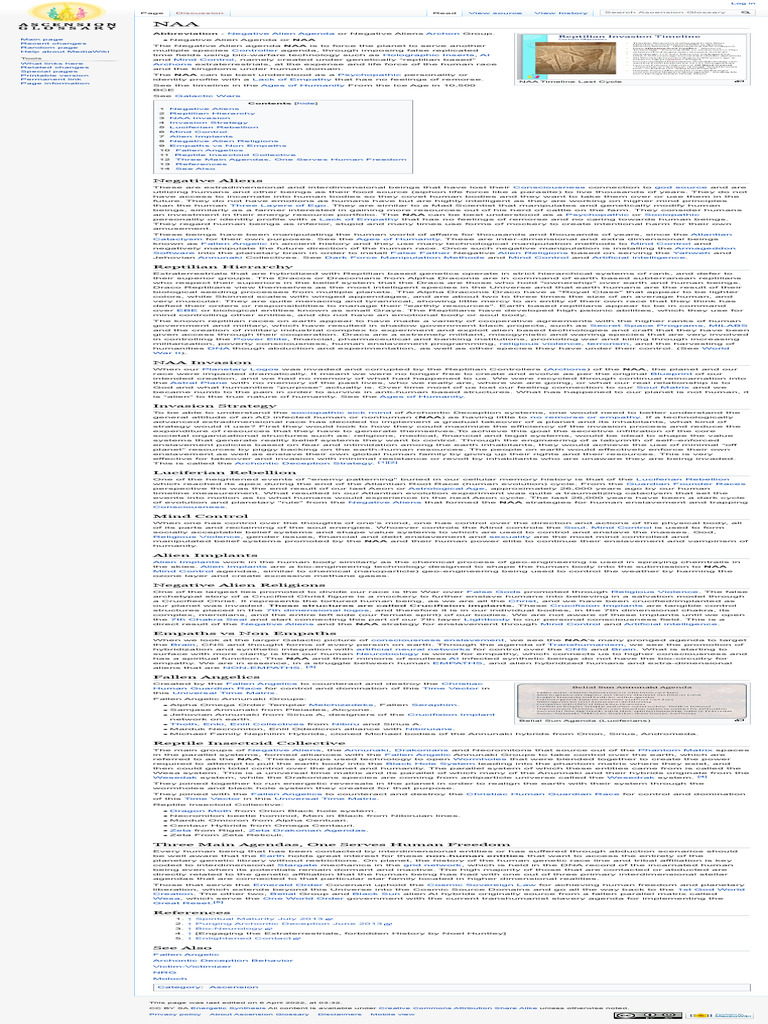 NAA - Ascension Glossary | PDF | Extraterrestrial Life | Mind