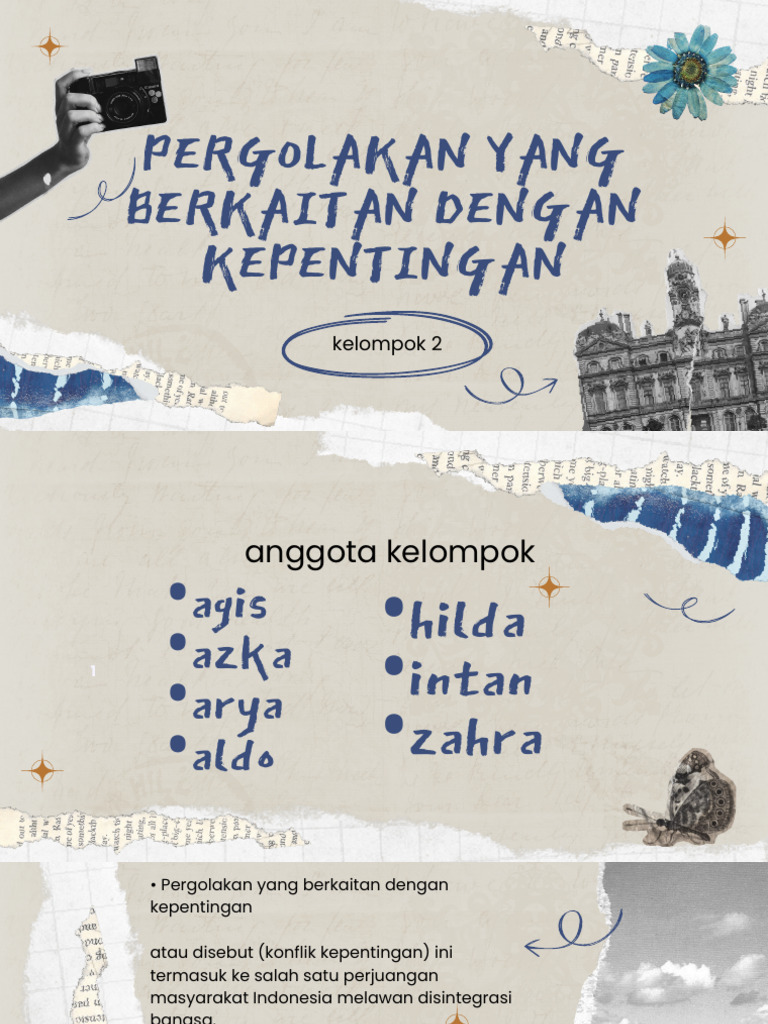 Pergolakan Yang Berkaitan Dengan Kepentingan | PDF | Politik