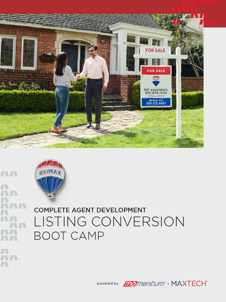 Listing Conversion Boot Camp Workbook | PDF | Sales | Marketing